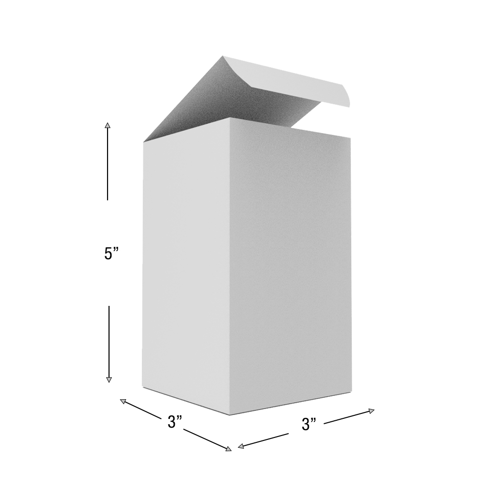 Custom Printed Tuck Boxes 3X3X5 | Metro Package Printing