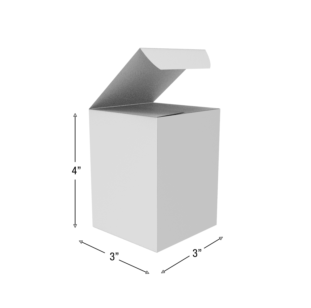Custom Printed Tuck Boxes 3X3X4 | Metro Package Printing