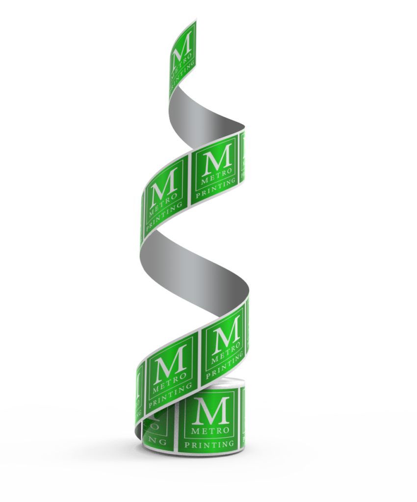 Square Roll Labels | Metro Package Printing